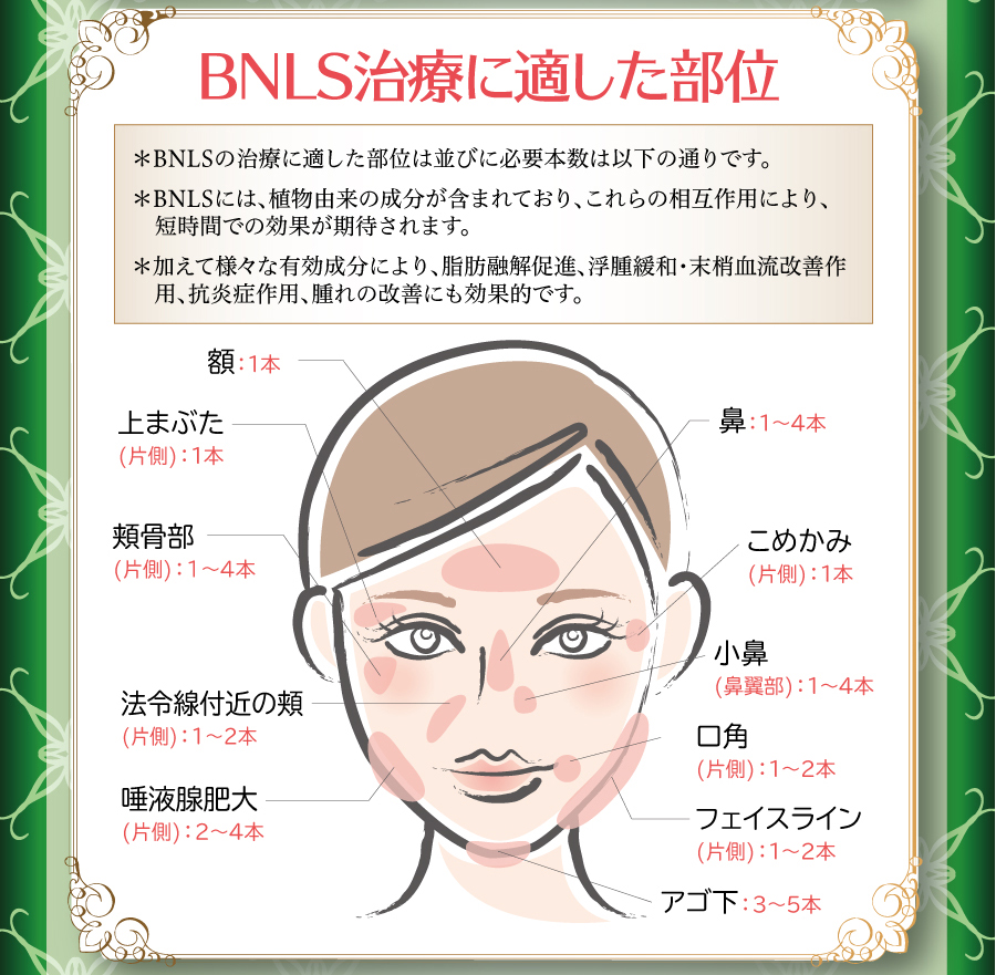 お顔の脂肪を切らずに取るBNLS注射｜けやき美容クリニック｜静岡 沼津